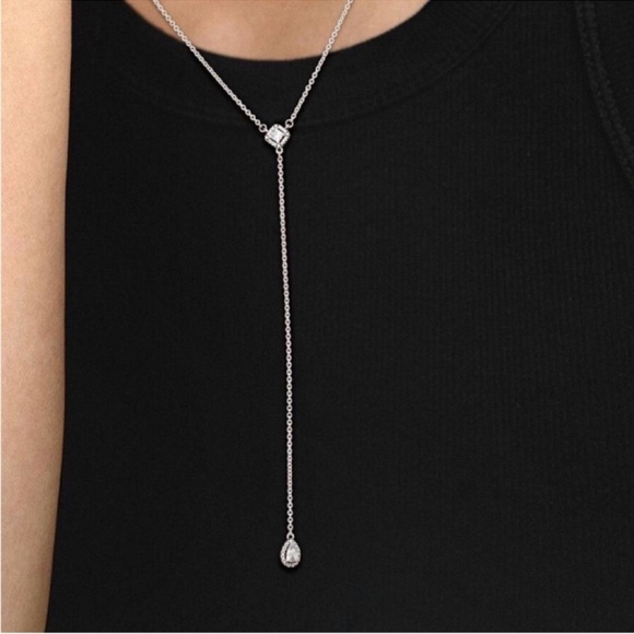 Pandora | Jewelry | 25 New Pandora Geometric Shapes Silver Zirconia Y ...